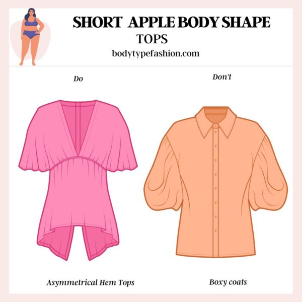 How to Dress the Short Apple Body Shape - Fashion for Your Body Type