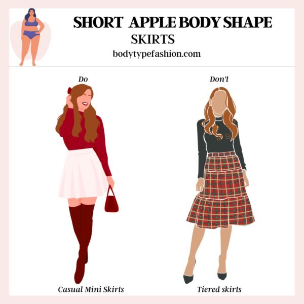 How to Dress the Short Apple Body Shape - Fashion for Your Body Type
