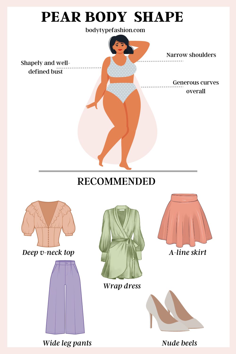 How to Dress Pear Shape with Short Legs - Fashion for Your Body Type