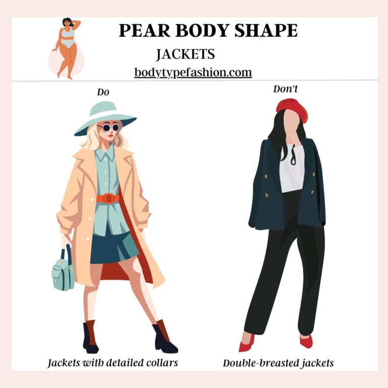 Best Jacket Styles for the Pear Shape - Fashion for Your Body Type