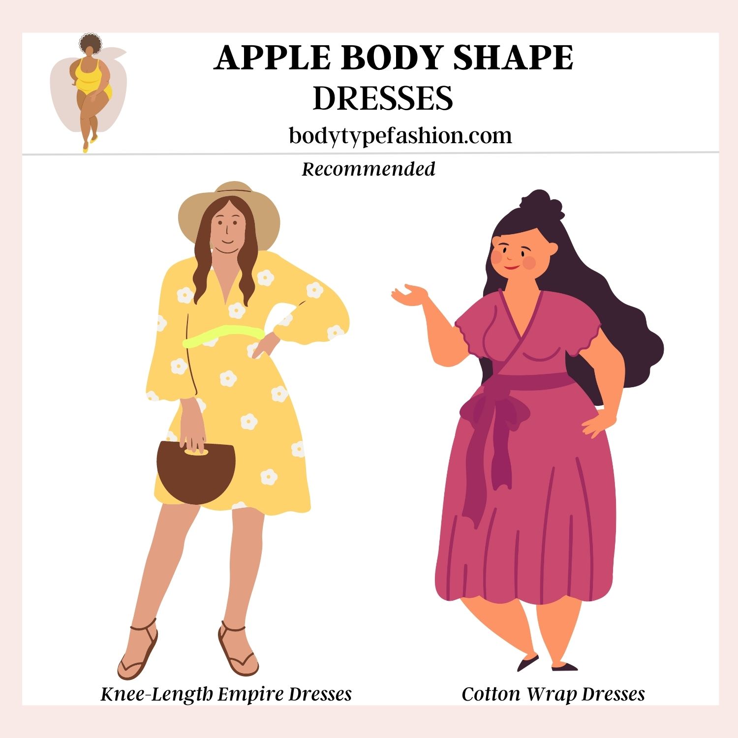 How to Dress Overweight Apple Body Shape - Fashion for Your Body Type