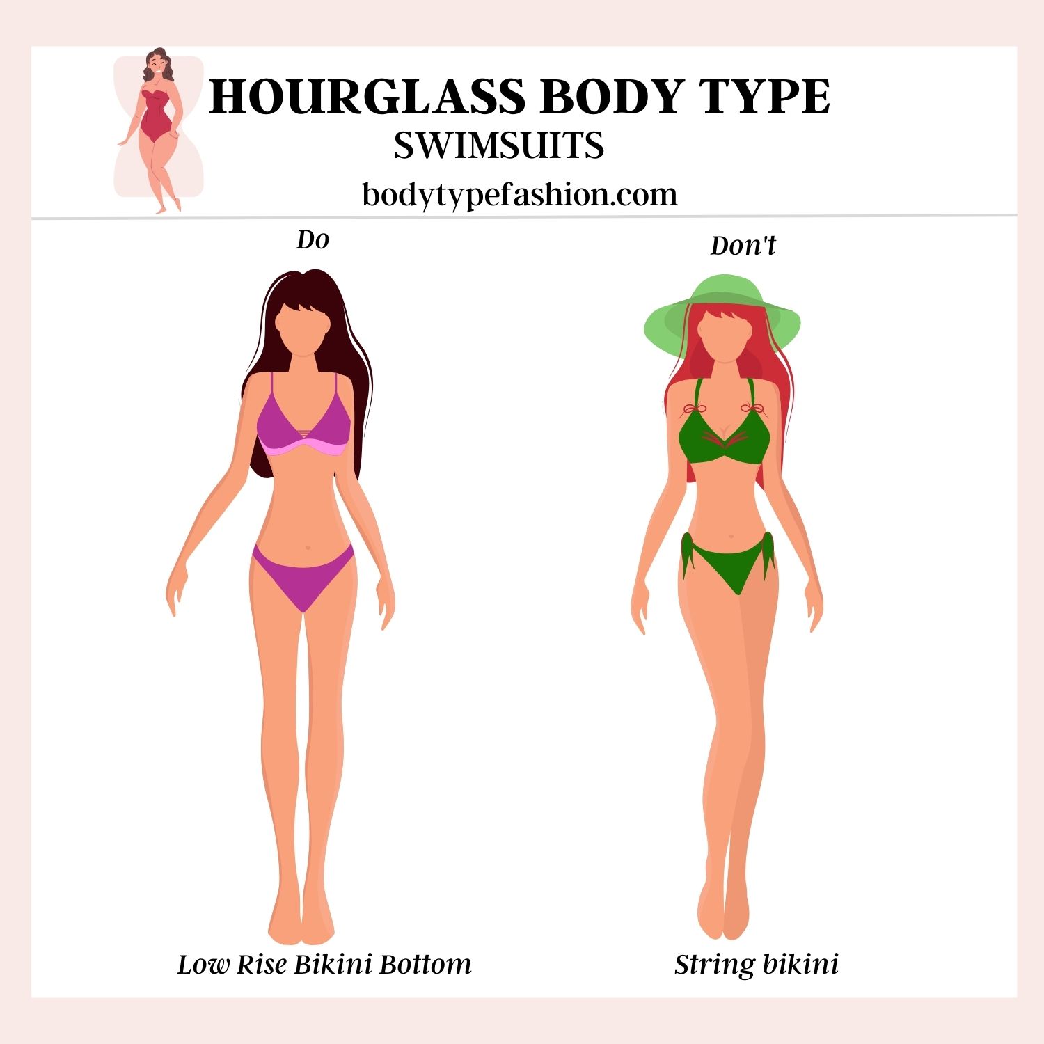 How To Choose Swimsuits For The Hourglass Body Type Fashion For Your 2660
