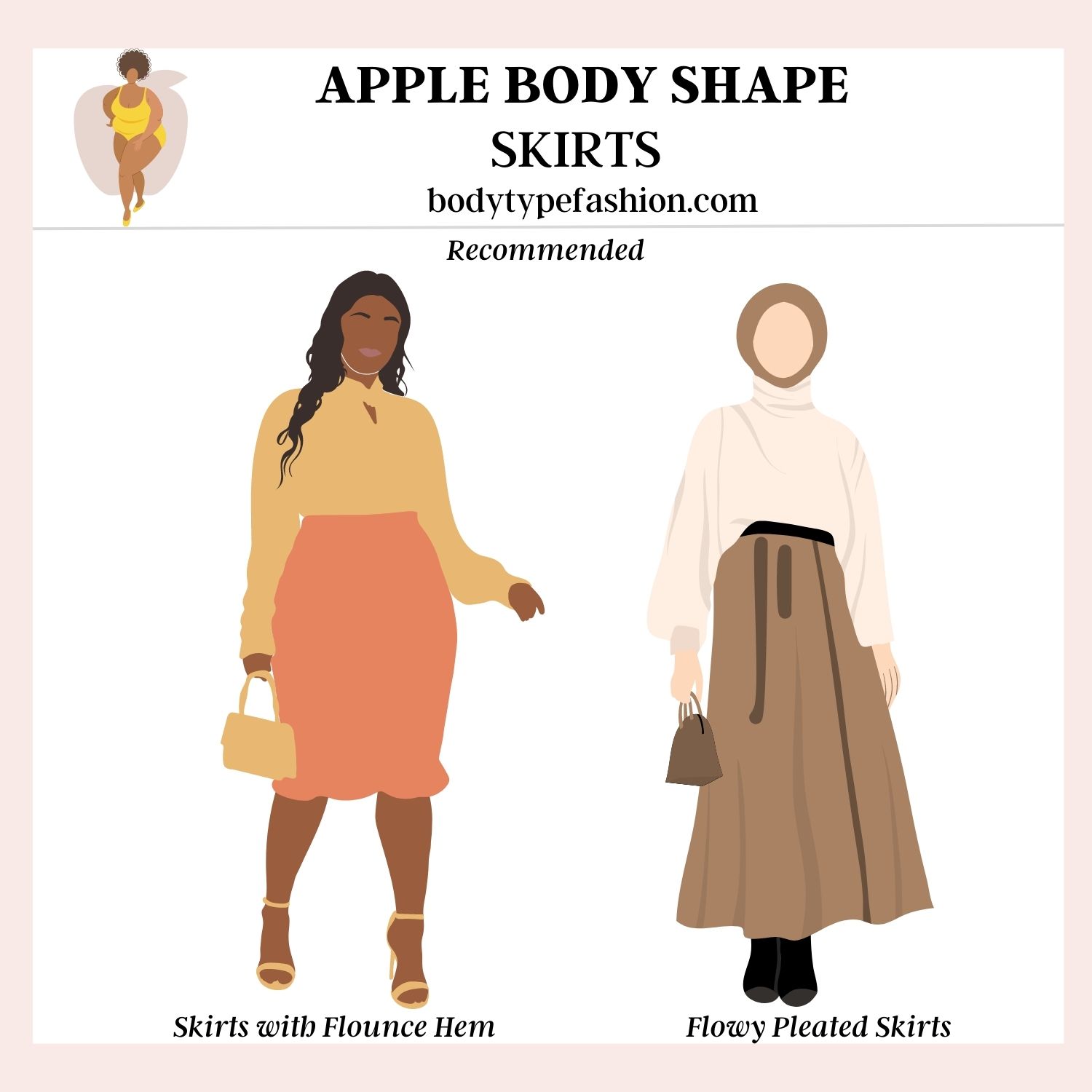 How to Dress Overweight Apple Body Shape - Fashion for Your Body Type