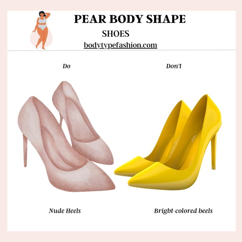Shoe Style Guide for Pear Body Shape - Fashion for Your Body Type