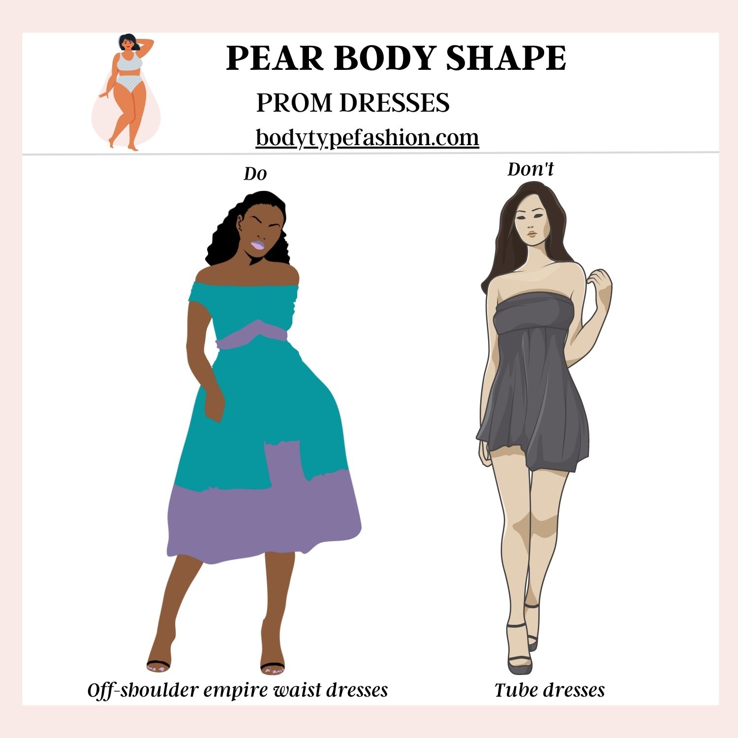 Best Prom Dress Styles for the Pear Shape - Fashion for Your Body Type