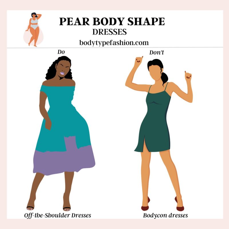 How to Choose Dresses for Pear Body Shape - Fashion for Your Body Type