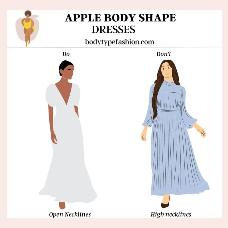 Apple Body Shape Dos and Don'ts - Fashion for Your Body Type