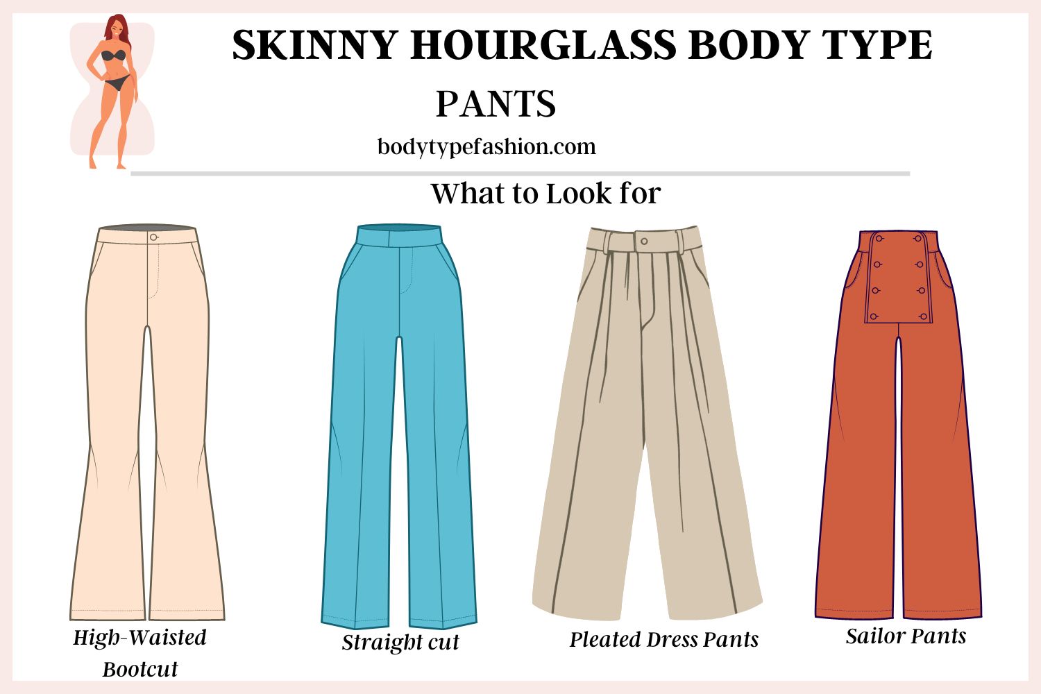 How to Dress a Skinny Hourglass Body Type - Fashion for Your Body Type