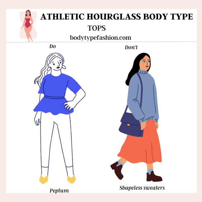 How to Dress an Athletic Hourglass Body Type - Fashion for Your Body Type
