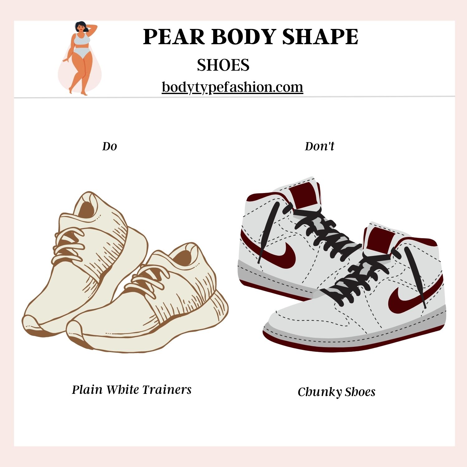 Shoe Style Guide for Pear Body Shape - Fashion for Your Body Type
