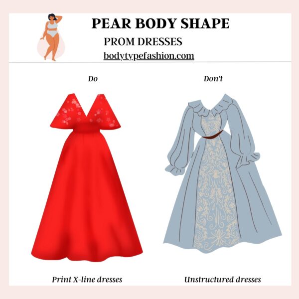 Best Prom Dress Styles for the Pear Shape - Fashion for Your Body Type