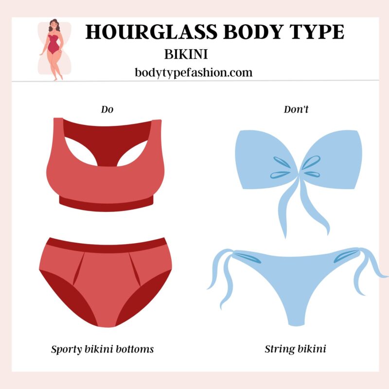 How to Choose Bikinis for Hourglass Body Type - Fashion for Your Body Type