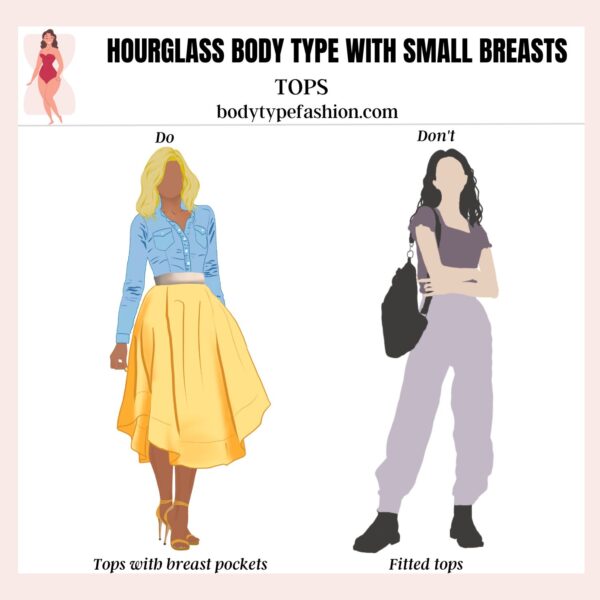 How to dress hourglass body type with small breasts - Fashion for Your ...