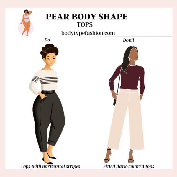 How to Choose Tops for the Pear-Shape - Fashion for Your Body Type