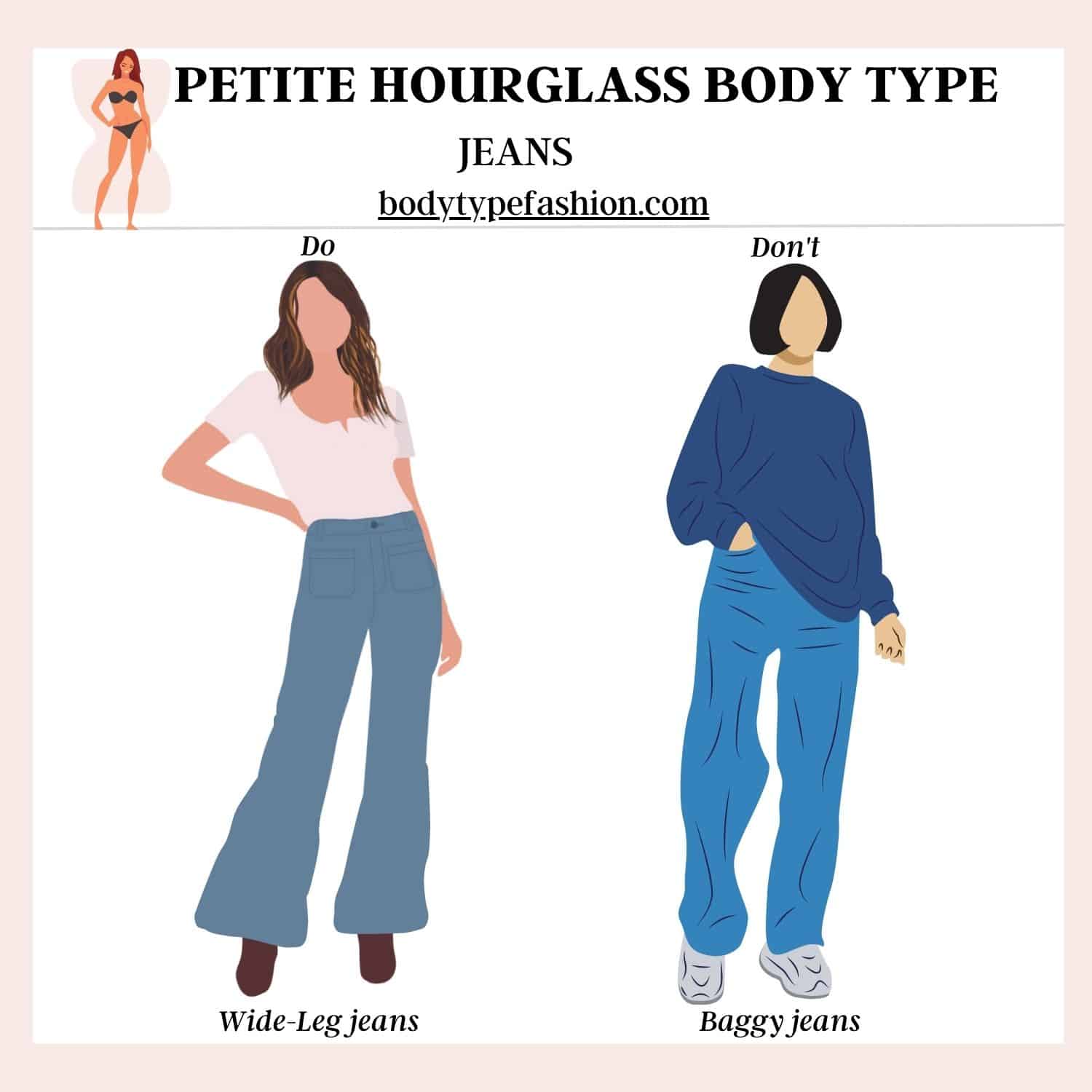 How to Dress the Petite Hourglass Body Type - Fashion for Your Body Type