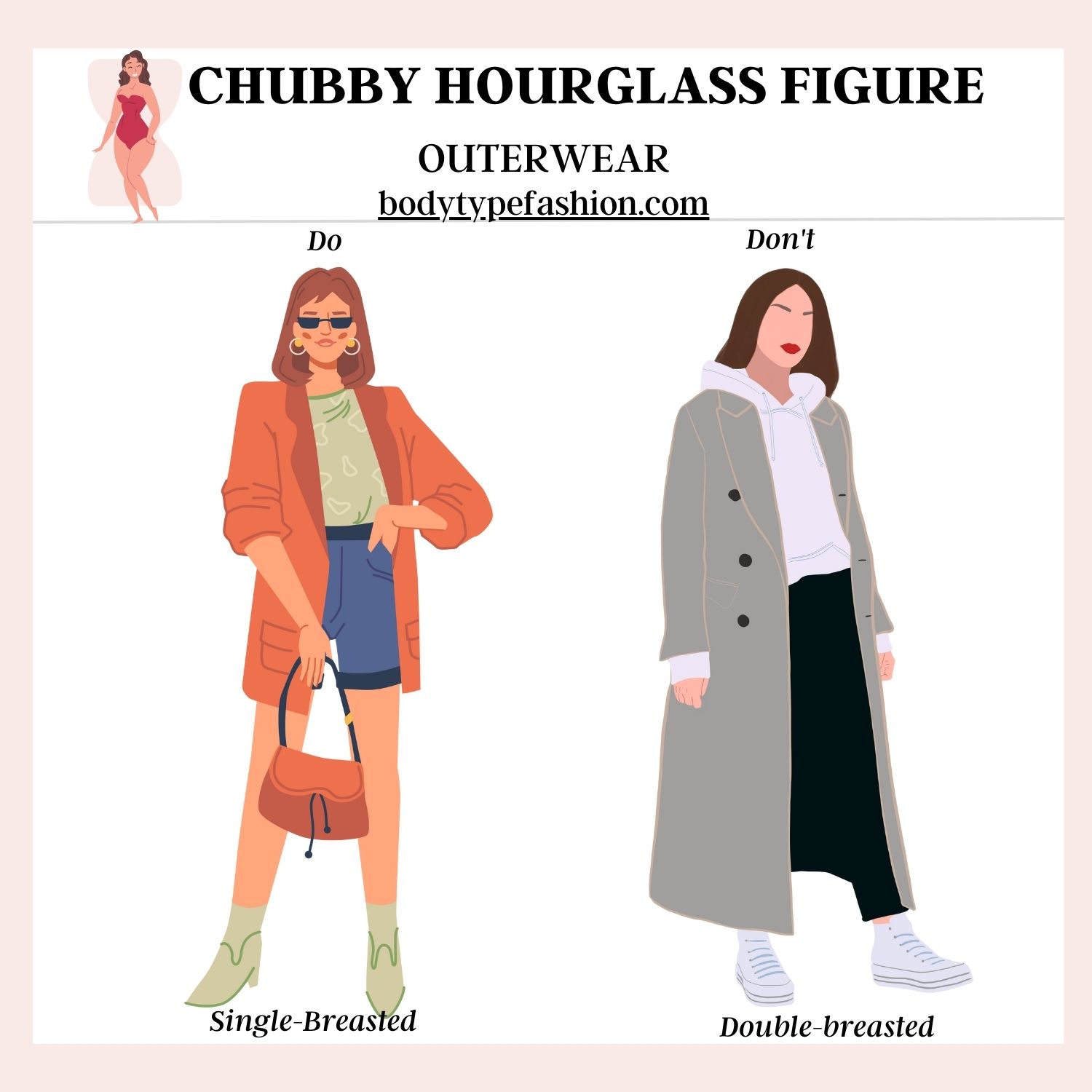 How to Dress a Chubby Hourglass Figure - Fashion for Your Body Type