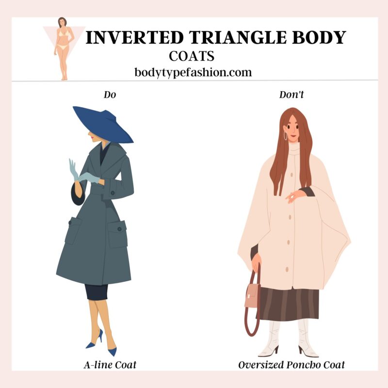 Best Coat Styles for Inverted Triangle Body Shape - Fashion for Your ...