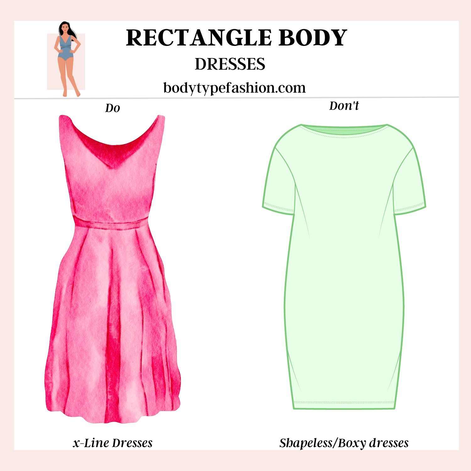 The Cocktail Dress Guide for the Rectangle Body Shape - Fashion for ...