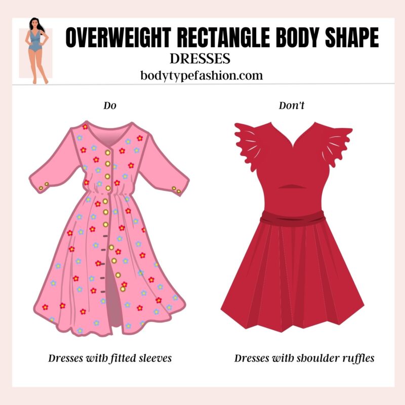 How to dress overweight rectangle body shape - Fashion for Your Body Type