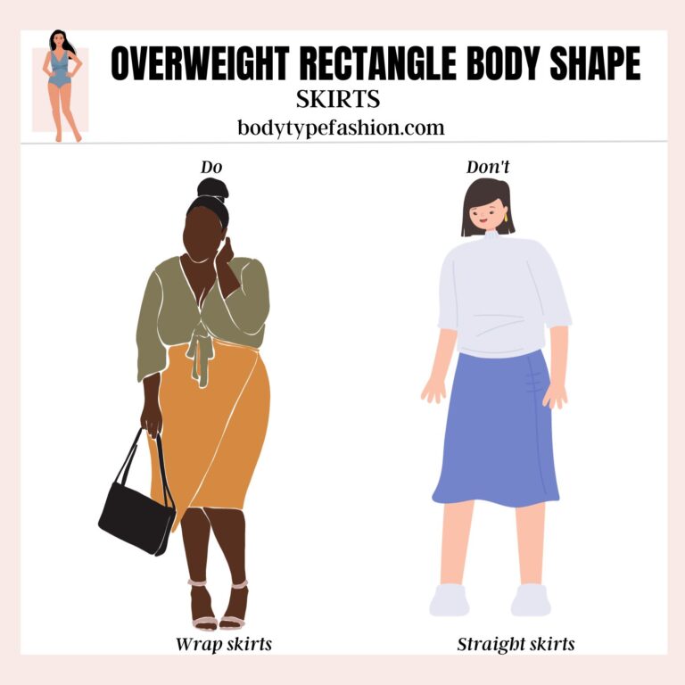 How to dress overweight rectangle body shape - Fashion for Your Body Type