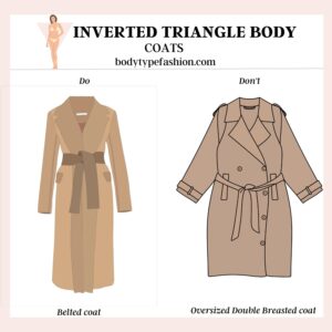Best Coat Styles for Inverted Triangle Body Shape - Fashion for Your ...