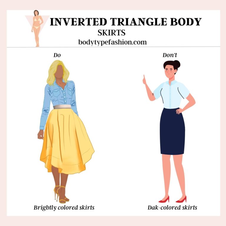 Best Skirt Styles for Inverted Triangle Body Shape - Fashion for Your ...