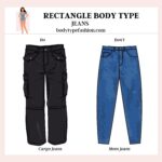 Best Jeans for Rectangle Body Shape - Fashion for Your Body Type