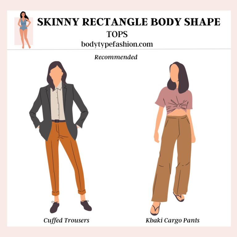 How to Dress the Skinny Rectangle Body Shape - Fashion for Your Body Type