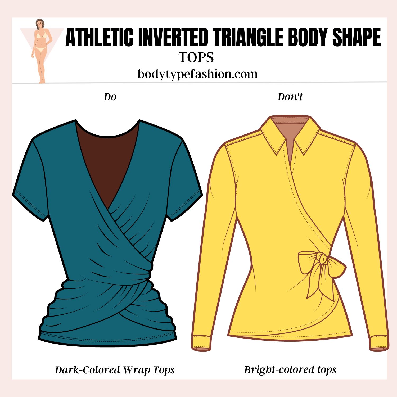 How to Dress Athletic Inverted Triangle Body Shape - Fashion for Your ...