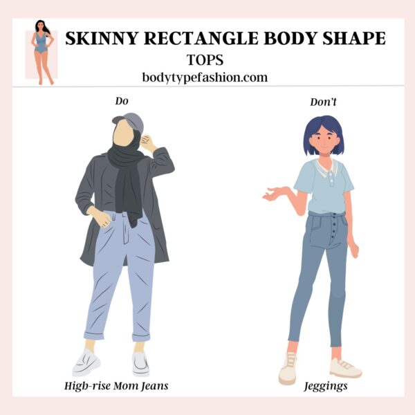 How to Dress the Skinny Rectangle Body Shape - Fashion for Your Body Type