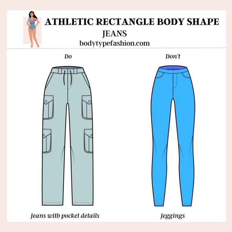 How to dress an athletic rectangle body shape - Fashion for Your Body Type