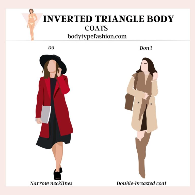 Best Coat Styles for Inverted Triangle Body Shape - Fashion for Your ...
