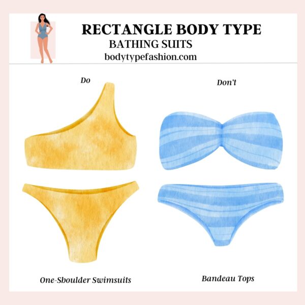 Best Bathing Suits for Rectangle Body Shape - Fashion for Your Body Type