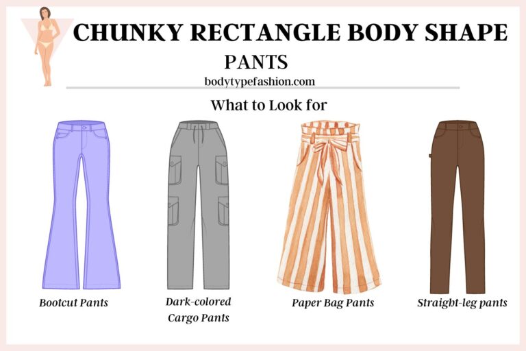 How to Dress Chunky Rectangle Body Shape - Fashion for Your Body Type