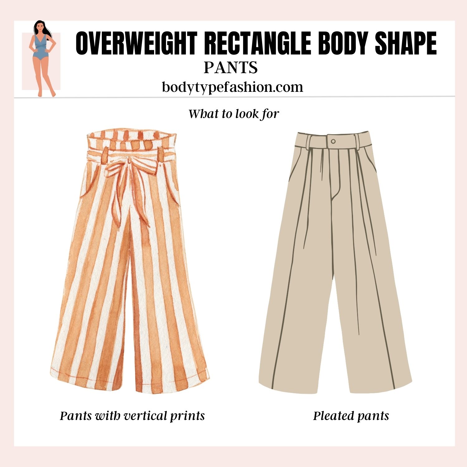 How to dress overweight rectangle body shape - Fashion for Your Body Type