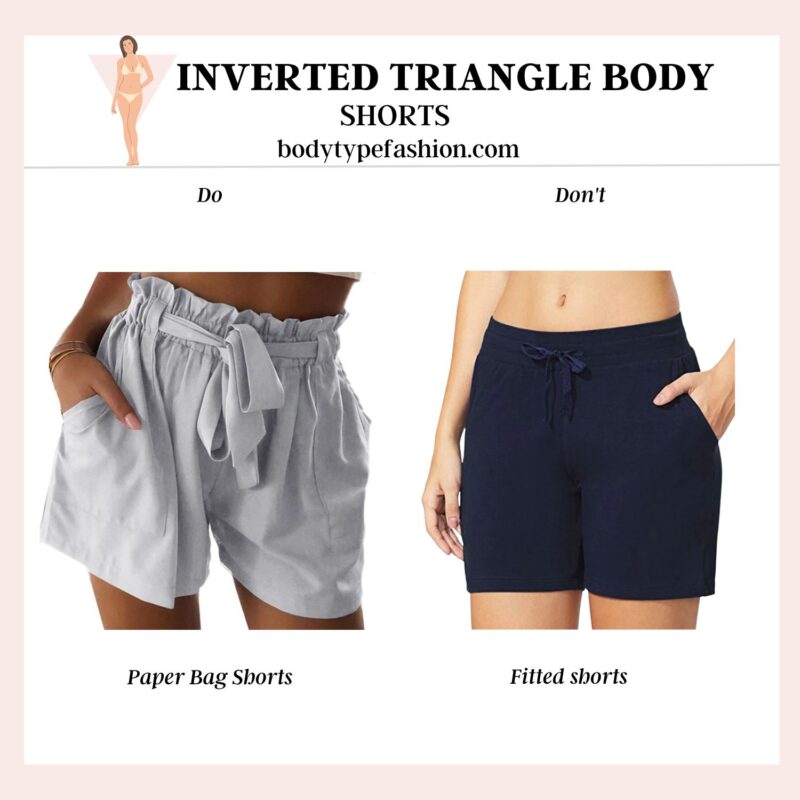 Best Shorts Styles for Inverted Triangle Body Shape - Fashion for Your ...