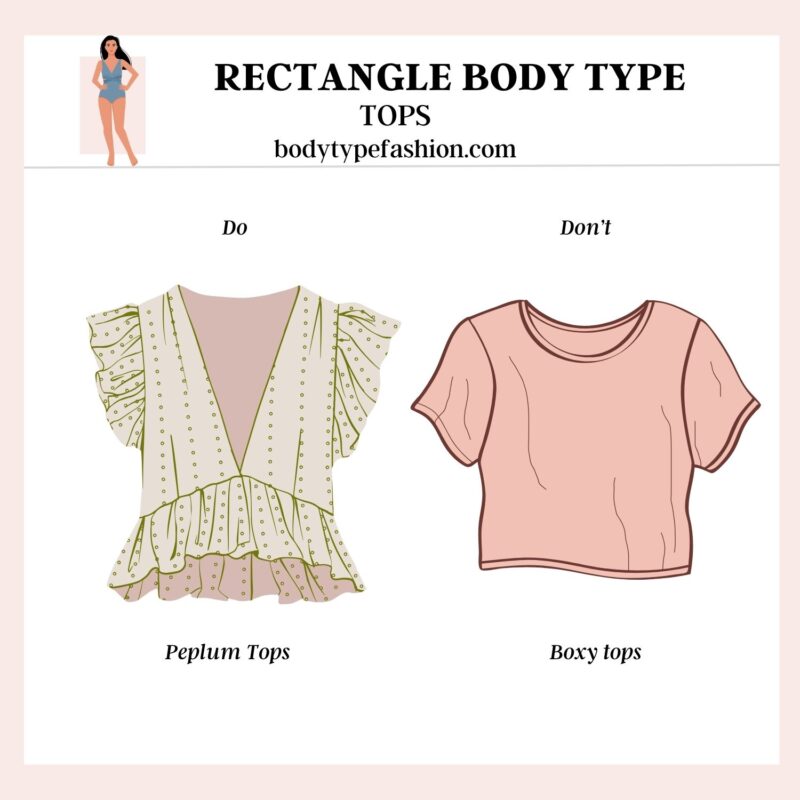 How to Choose Tops for the Rectangle Body Shape - Fashion for Your Body ...