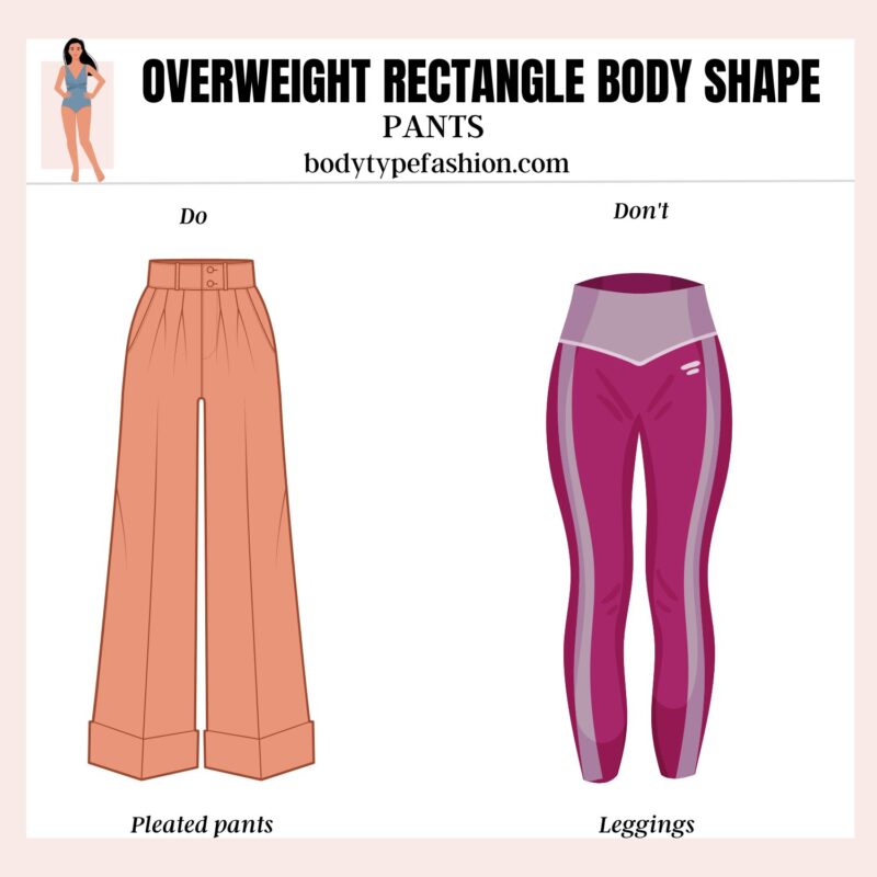 How to dress overweight rectangle body shape - Fashion for Your Body Type
