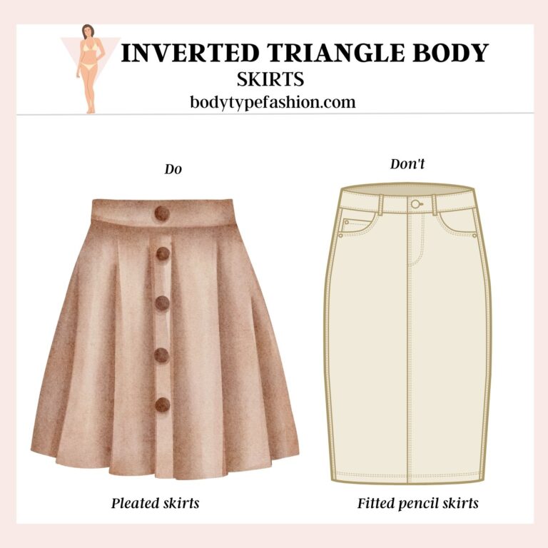 Best Skirt Styles for Inverted Triangle Body Shape - Fashion for Your ...