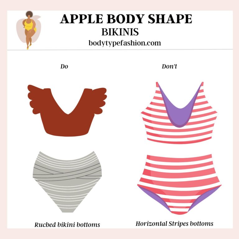 How to Choose Bikinis for Apple Body Shape - Fashion for Your Body Type