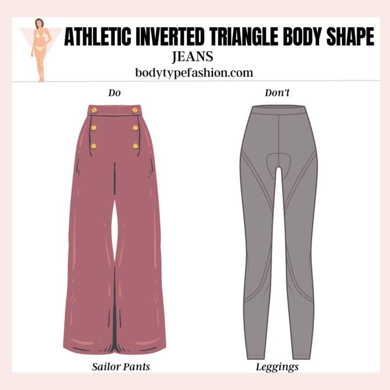 How to Dress Athletic Inverted Triangle Body Shape - Fashion for Your ...