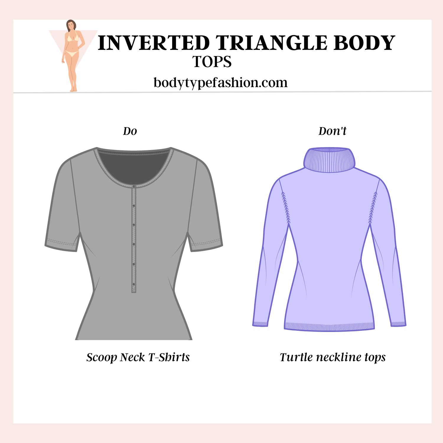 Best Summer Clothing Styles for Inverted Triangle Body Shape - Fashion ...