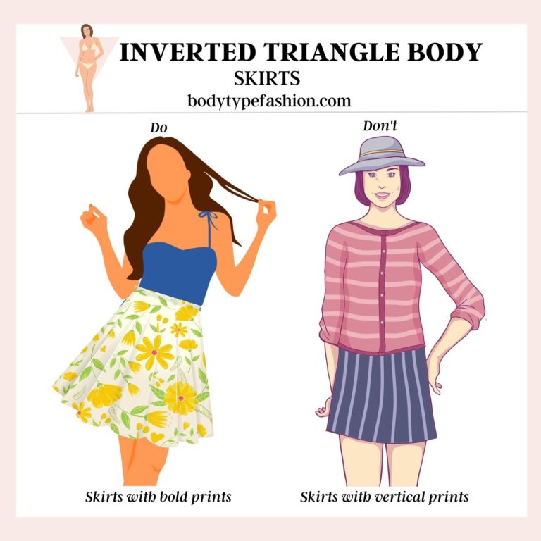 Best Skirt Styles for Inverted Triangle Body Shape - Fashion for Your ...