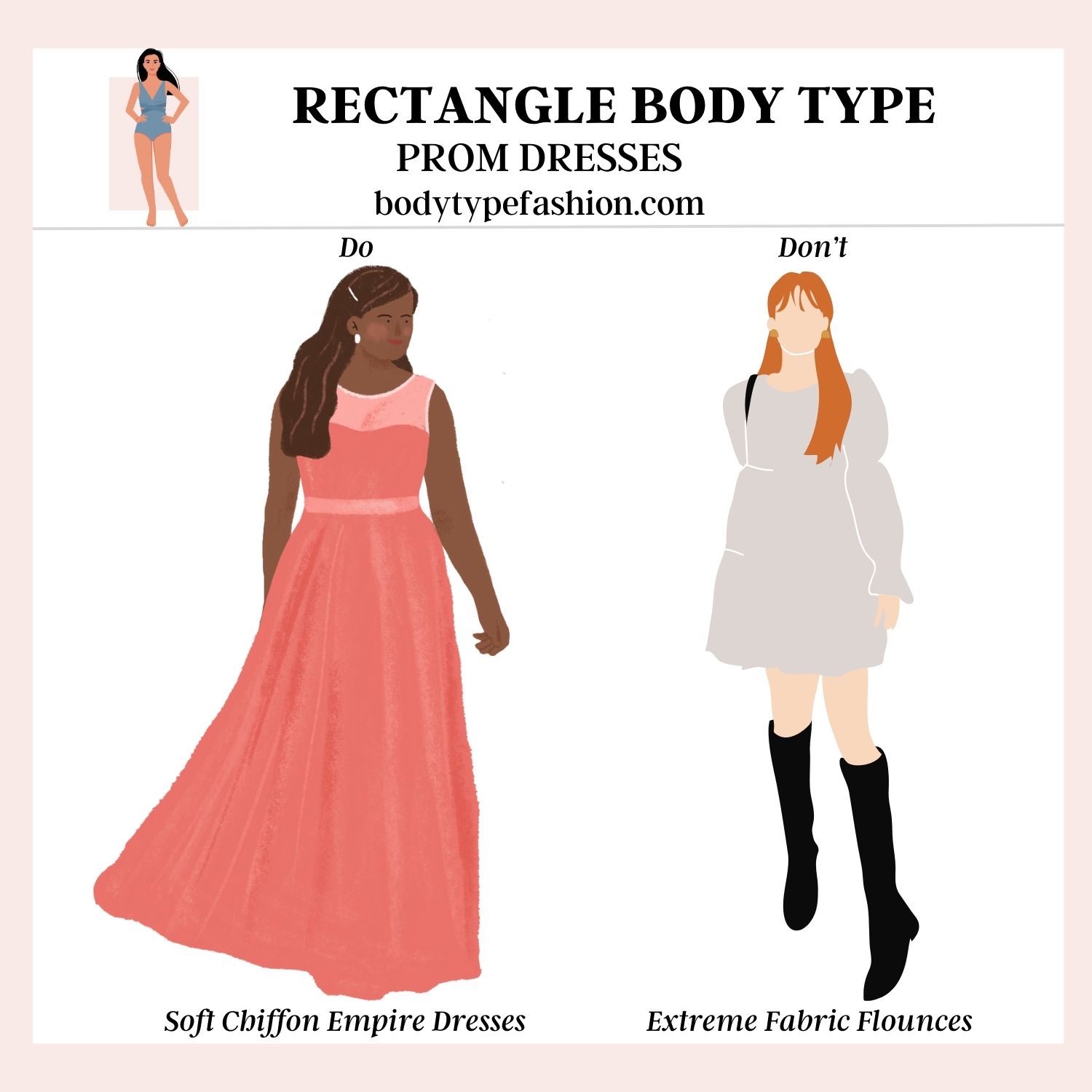 How to Choose Prom Dress Styles for the Rectangle Body Shape - Fashion ...