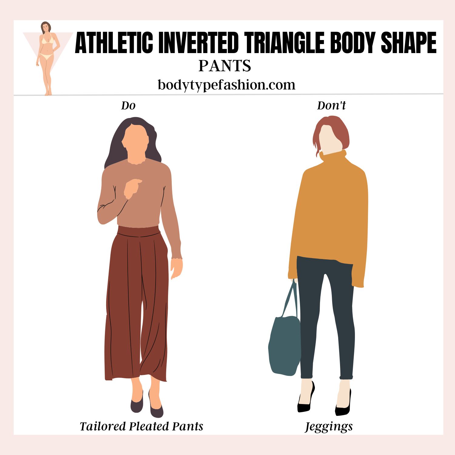 How to Dress Athletic Inverted Triangle Body Shape - Fashion for Your ...
