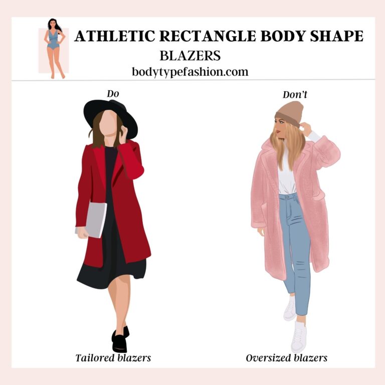 How to dress an athletic rectangle body shape - Fashion for Your Body Type