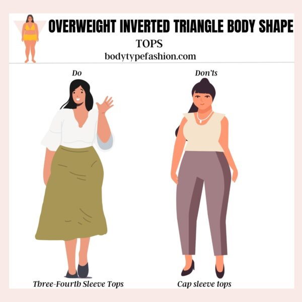How to dress overweight inverted triangle body shape - Fashion for Your ...