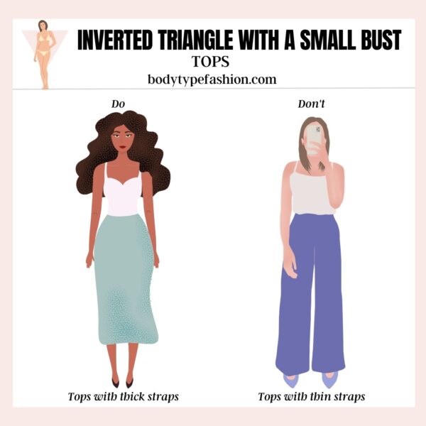 How to dress inverted triangle with a small bust - Fashion for Your ...