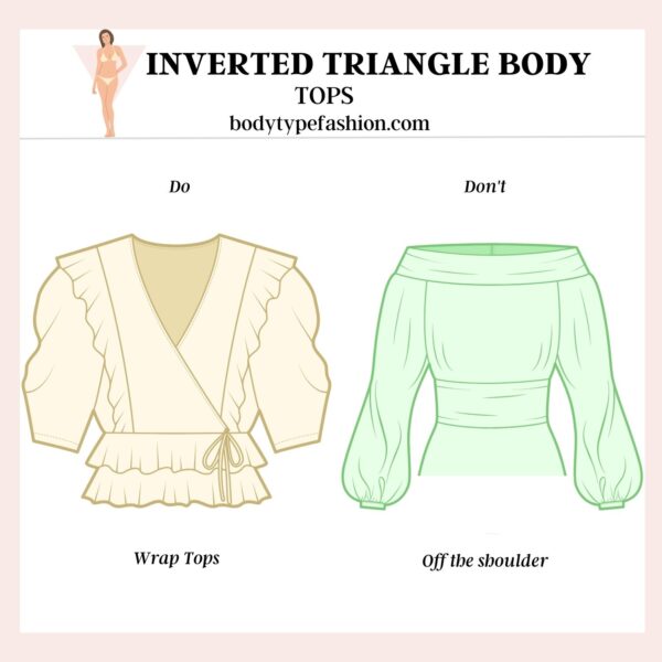 Best Tops for Inverted Triangle Body Shape - Fashion for Your Body Type