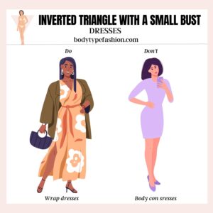 How to dress inverted triangle with a small bust - Fashion for Your ...